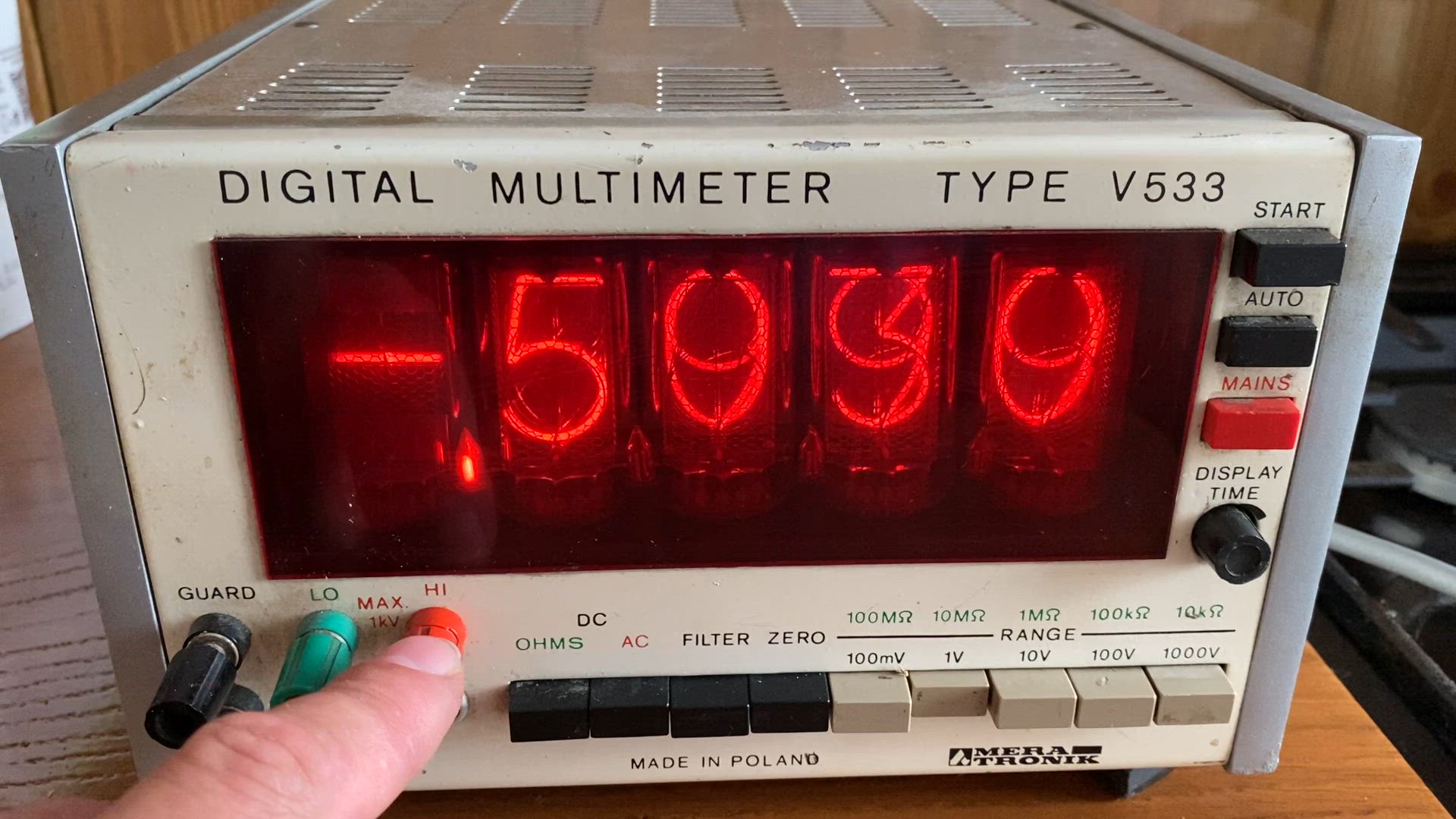 [Sprzedam] Multimetr Meratronik V533 (Nixie) - elektroda.pl