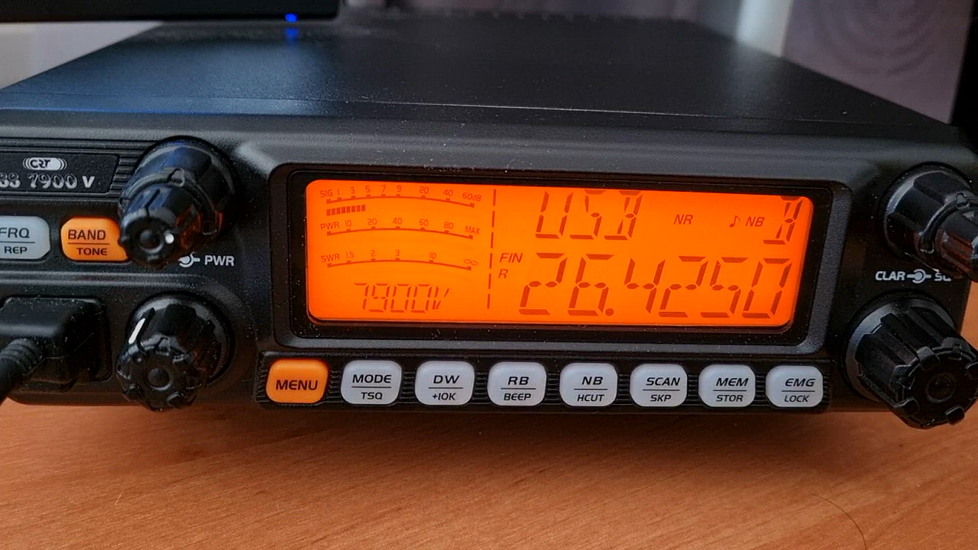 CRT SS 7900V Turbo - Dziwne zakłócenia w emisji SSB pomiędzy 26 a 27 MHz