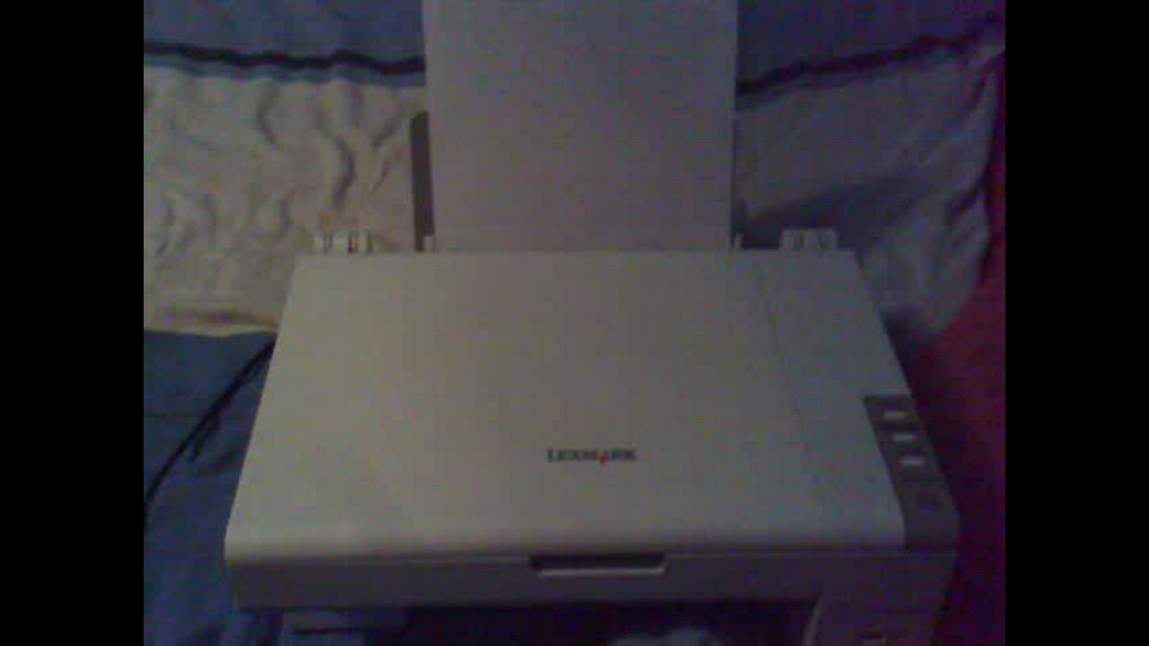 LEXMARK X2470 - migający przycisk POWER i problem z drukowaniem